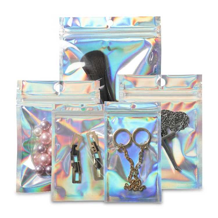 100PCS Laser Self-sealing Packaging Bag Data Line ถุงพลาสติกอลูมิเนียม ...