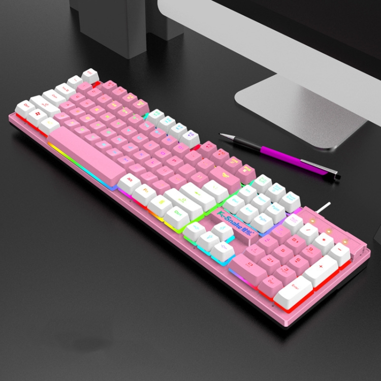 K-Snake K4 104 Keys Glowing Game Wired Mechanical Keyboard, Cable ...