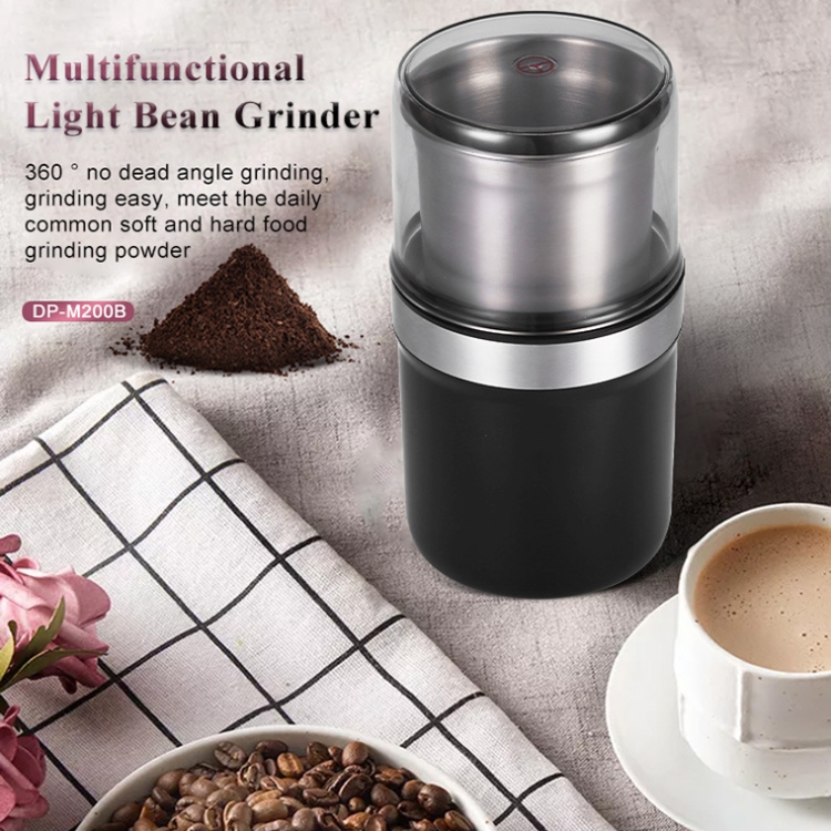 M200B Electric Mini Coffee Grinder Grain Bean Grinding Machine, Spec ...