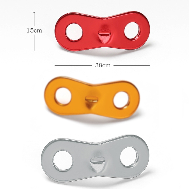 50pcs Outdoor Camping Aluminum Alloy Binocular Wind Rope Buckle Canopy ...