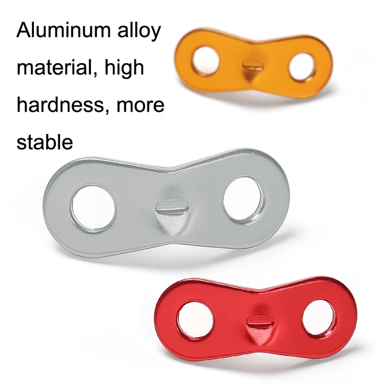 50pcs Outdoor Camping Aluminum Alloy Binocular Wind Rope Buckle Canopy ...