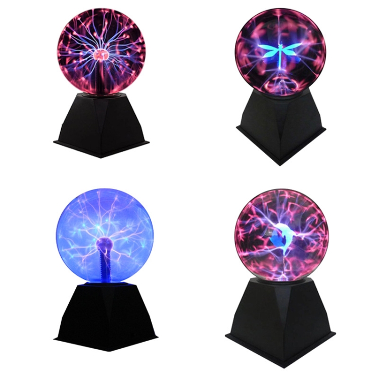 Sound-controlled Touch Electrostatic Ball Plasma Magic Night Light ...