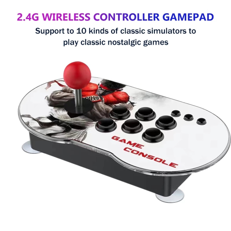 MANTE1 MT6 TV Console Game Joystick Turret HD 4K Game 2 Persons 32G ...