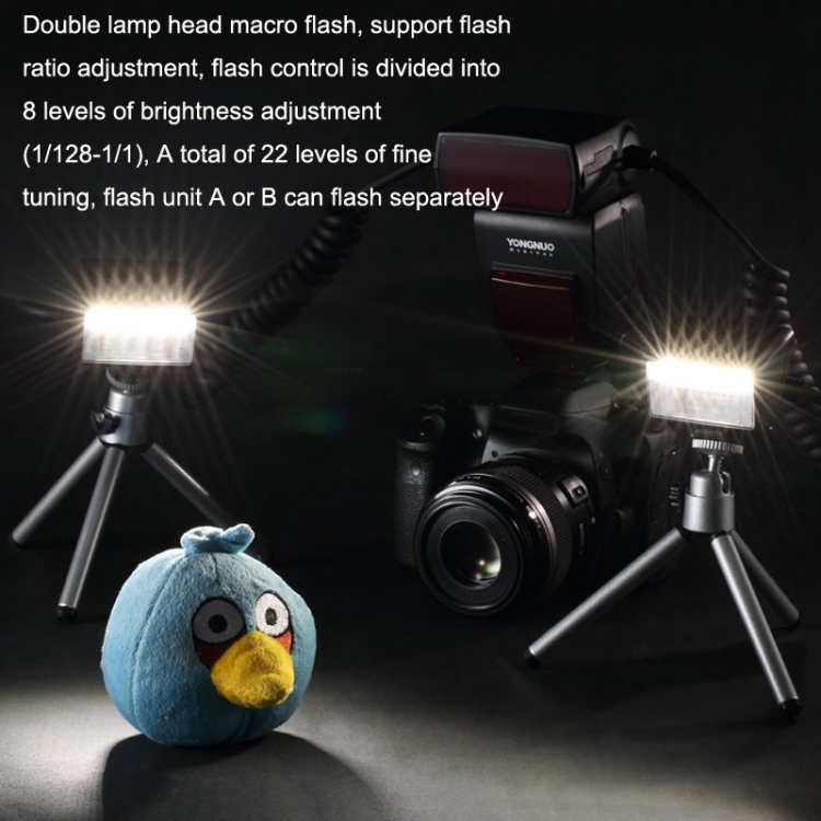 For Canon TTL Oral Insect Insect Teeth Ring Light YONGNUO YN24EX Macro ...