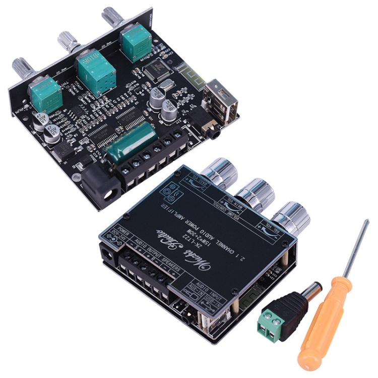 LT22 15W+30W 2.1 Channel TWS Bluetooth Audio Receiver Amplifier Module ...