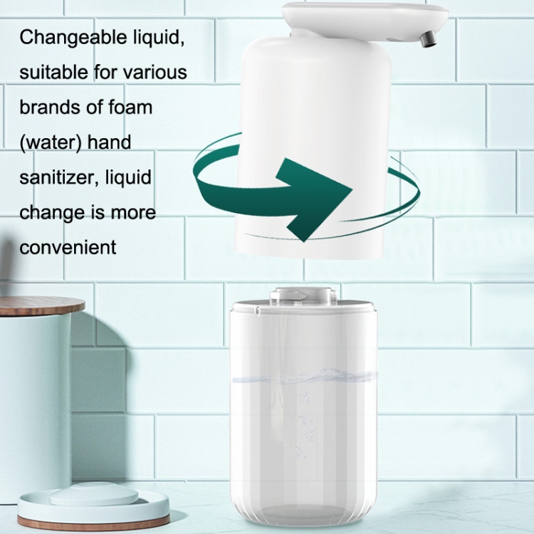 M6 350ML Smart Automatic Induction Wall-Mounted Soap Foam Machine ...