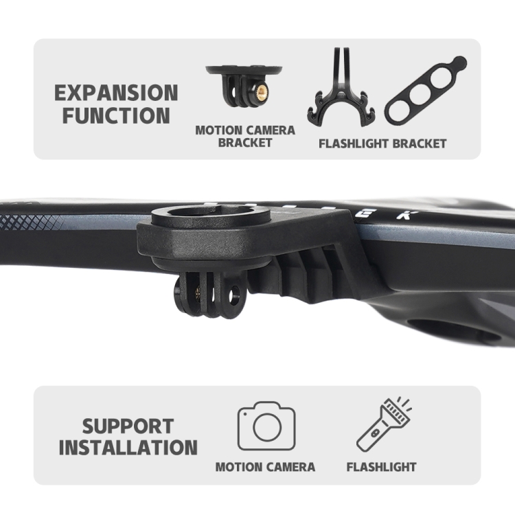 TOSEEK TR5500 Integrated Bending Handlebar Carbon Fiber Bike Grips ...