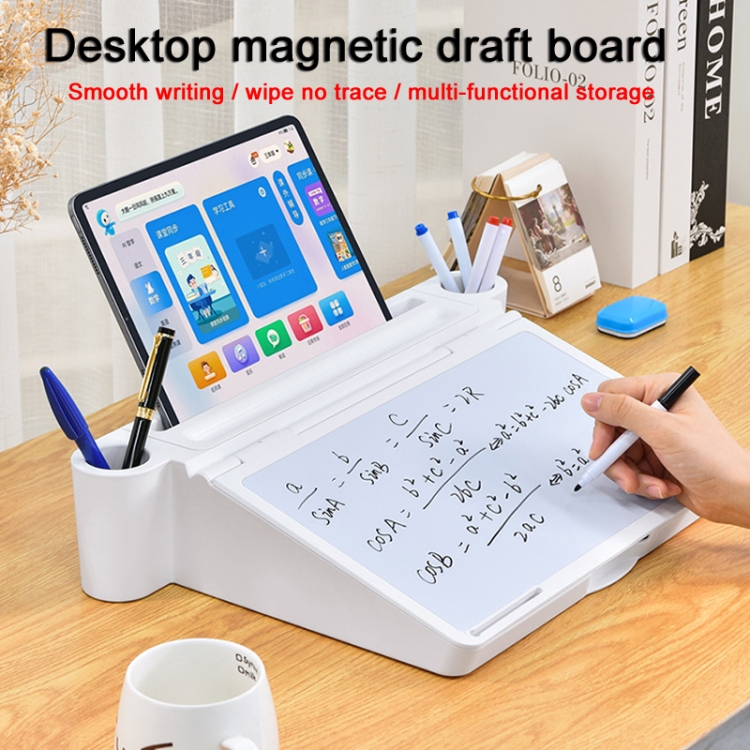 Reading & Writing & Storage 3-in-1 Multifunctional Table Folding ...