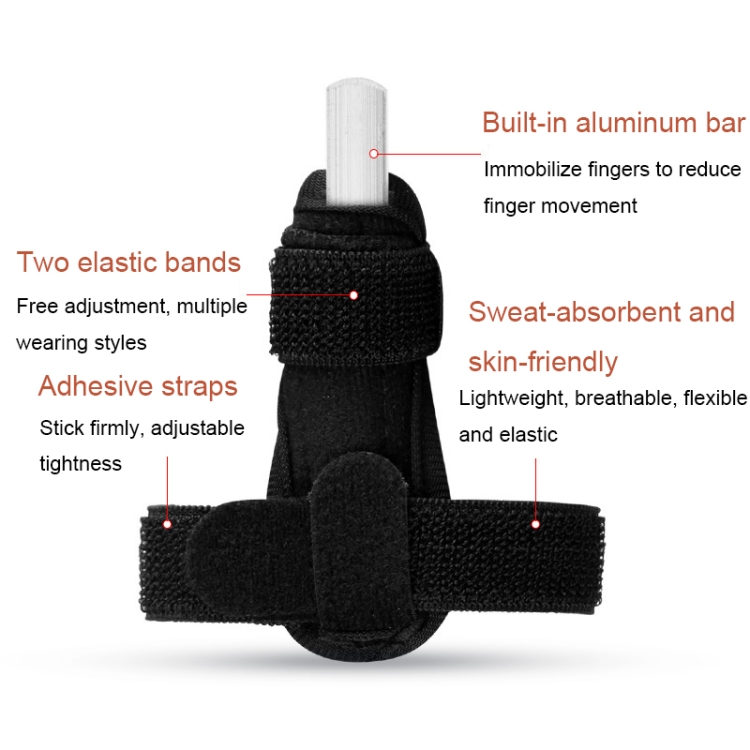 011 Finger Joint Strap Finger Dislocation Sprain Support Strap Tendon ...
