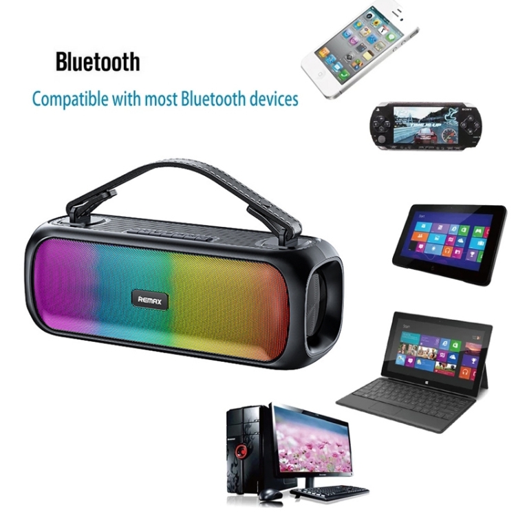 REMAX RB-M25 Portable Outdoor Bluetooth Audio Waterproof RGB Light ...