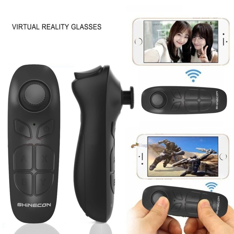 VR SHINECON SC-B03 VR Juego Inalámbrico Bluetooth Control remoto Mango ...