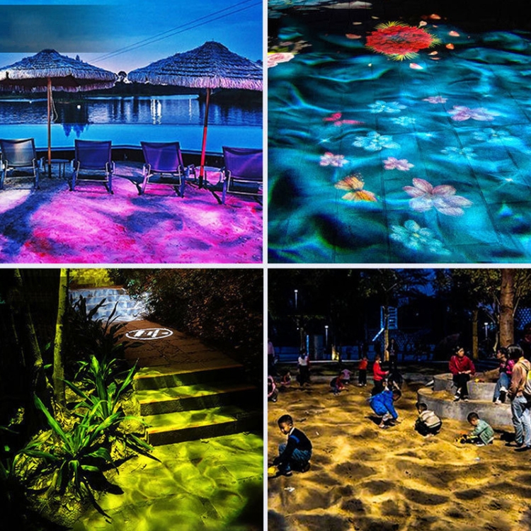 Dynamic Ocean Water Pattern Stage Projection Lamp, Specification: AU Plug