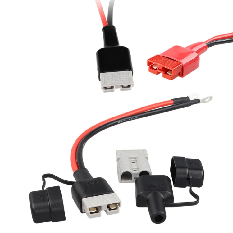 5pcs SG50A 600V UPS Power Connector Joint PVC Rubber Sleeve ...