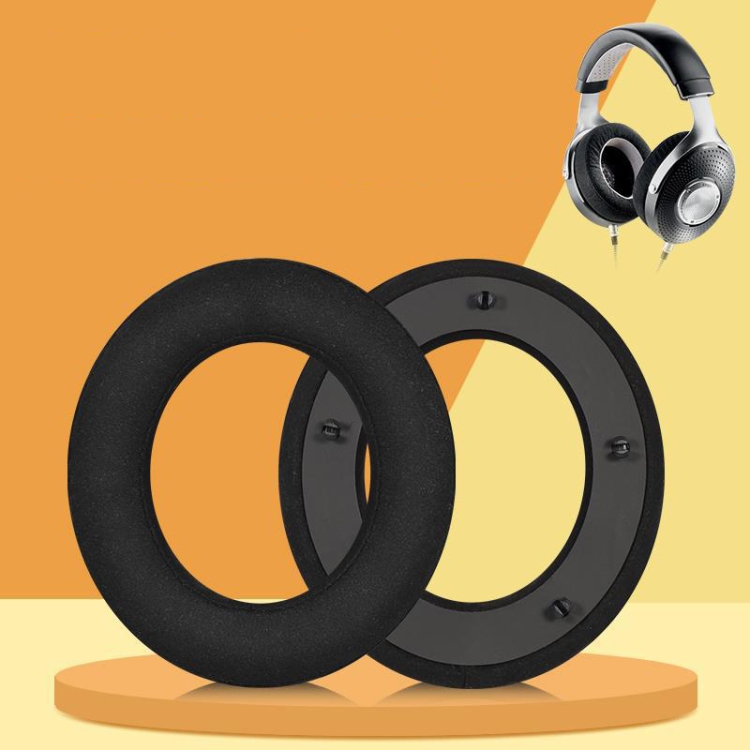 Focal Clear MG Pro 1쌍 가죽 통기성 및 편안한 헤드셋 커버용, 색상: 파이버 그레이
