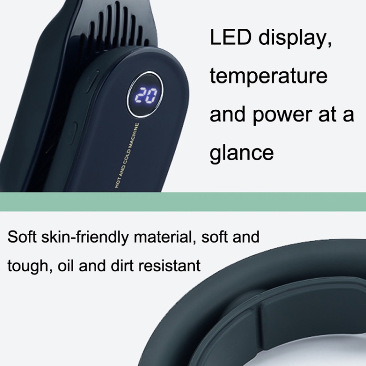 LB02 Hanging Neck Cooler and Warmer USB Portable Leafless Leaf Hanging ...
