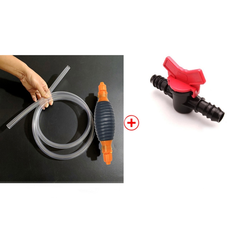 2pcs Manual Gasoline Oil Sucker Water Deflector, Specification: 1.5m ...