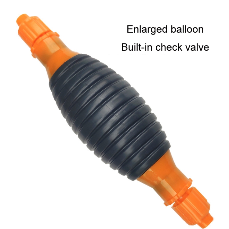 2pcs Manual Gasoline Oil Sucker Water Deflector, Specification: 2m+Flow ...