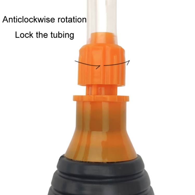 2pcs Manual Gasoline Oil Sucker Water Deflector, Specification: 2m+Flow ...