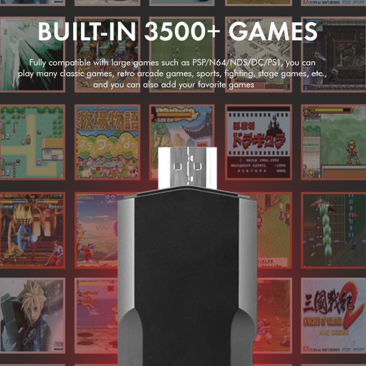 GD10 2.4G Wireless 4K HD TV Game Console PSP Game Box 32G Built-in ...