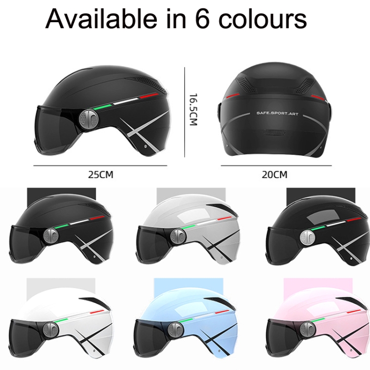BYB BY-590 Electric Car Motorcycle Summer Adult Breathable Helmet ...