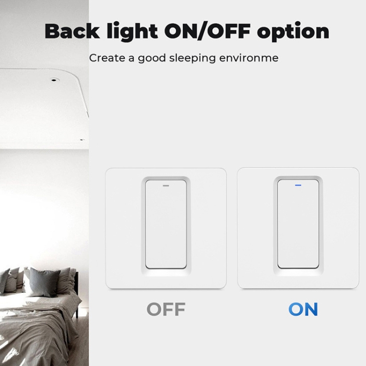 Tuya ZigBee Smart Single-fire Zero-fire Sharing Switch แผงควบคุมเสียง ...
