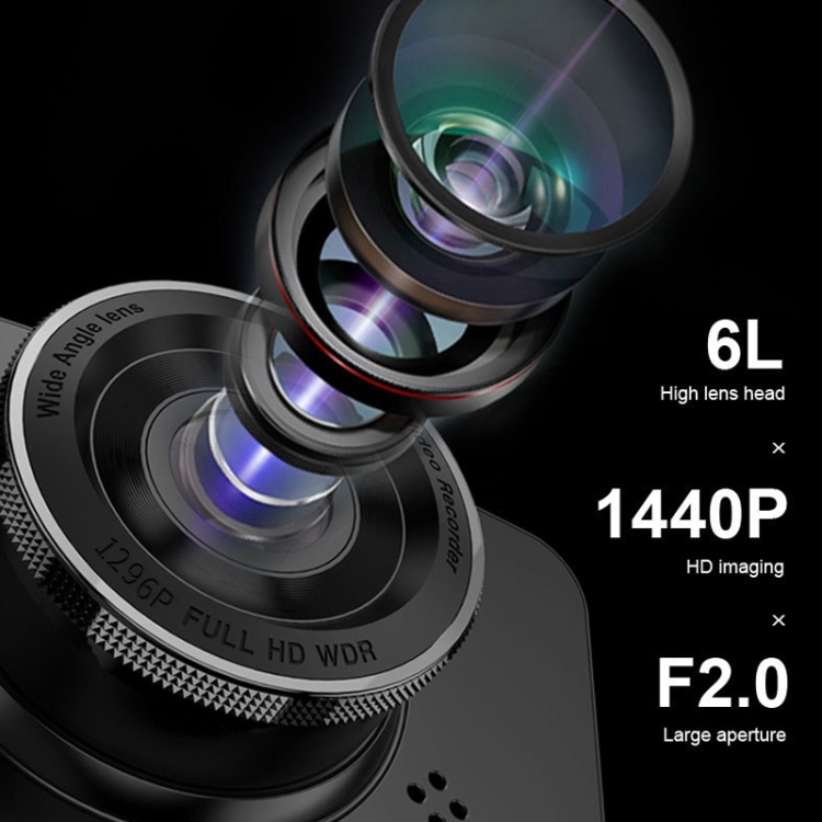 L601 HD Night Vision Electronics เครื่องบันทึกภาพการขับรถย้อนกลับของ ...