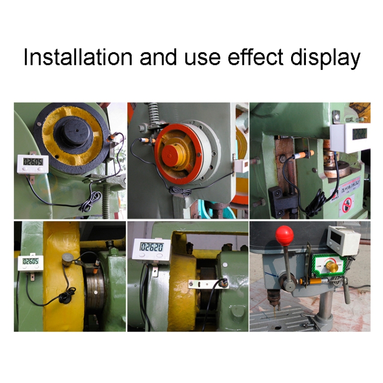 5 Display Electronic Digital Counter Industrial Magnetic Sensor Switch ...