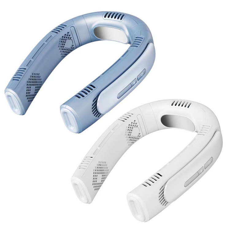 TC05 Semiconductor Refrigeration Hanging Neck Fan People Leafless Mute ...