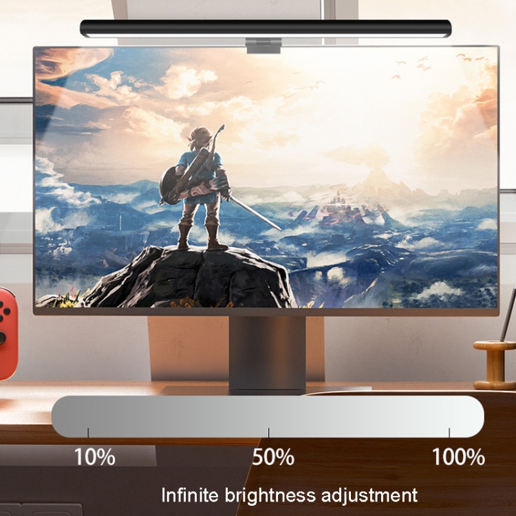 LED Infinily Dimmable Computer Screen Hanging Lamp 3 Grade Color ...