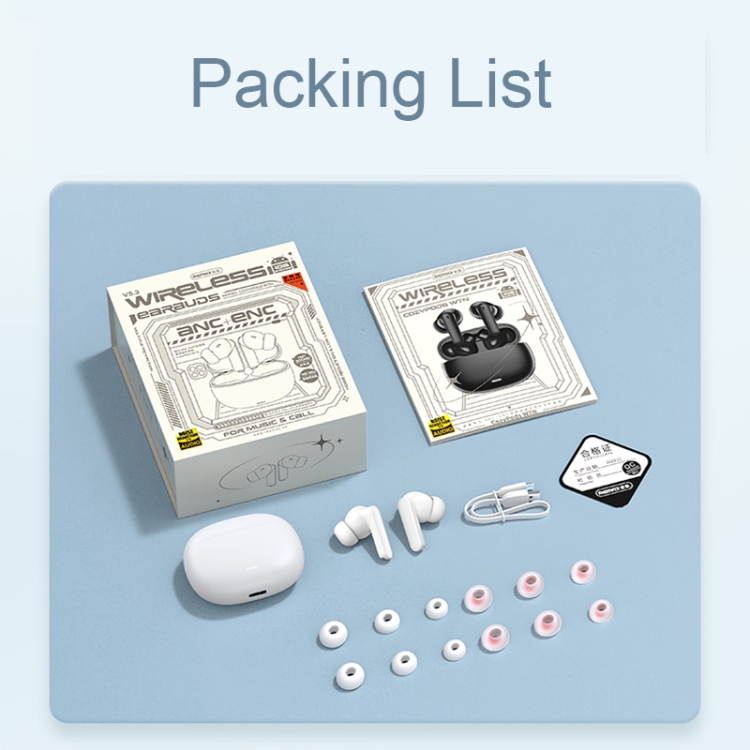 REMAX CozyPods W7N ANC+ENC Dual Noise Canceling Call Bluetooth ...