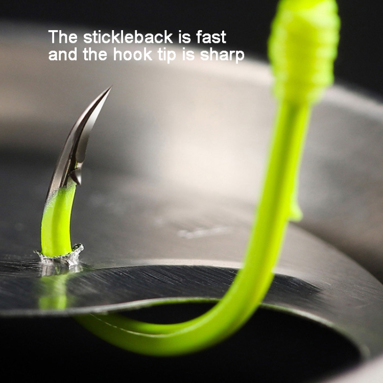 2sets Three Hooks ISEAMA Explosive Hook Bighead Carp Feeder ,Spec: 14