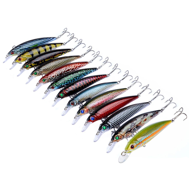LB106 11 cm / 11,5 g esca esca da pesca bionica dipinta esca rigida in ...