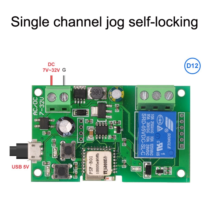 2pcs Sonoff Single Channel WiFi Wireless Remote Timing Smart Switch ...