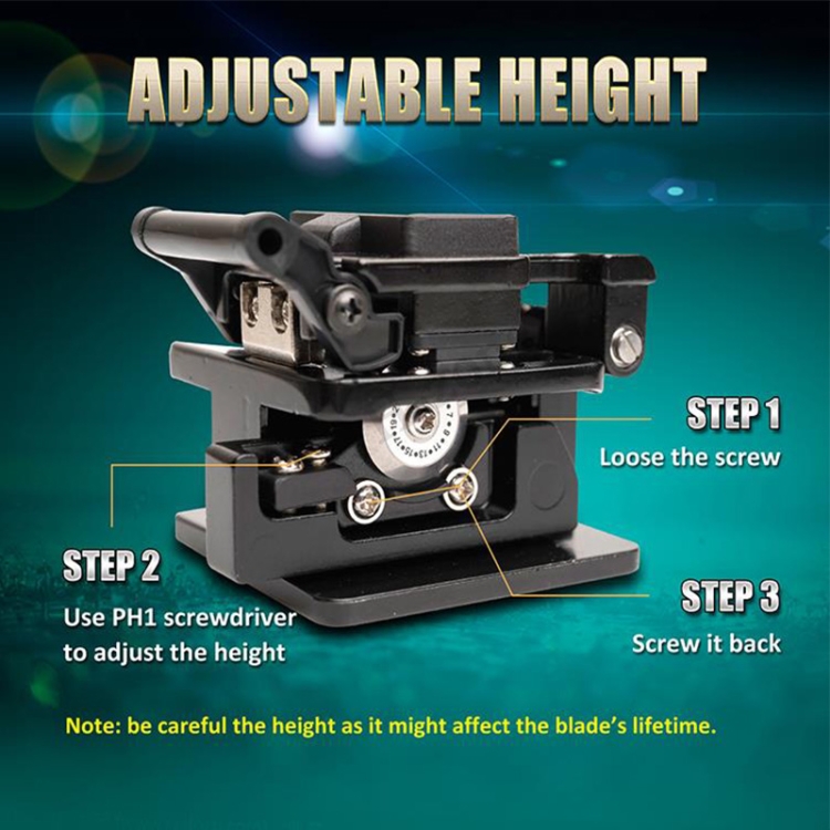 ProsKit FB-1601 Fiber Optic Splicer Cutting Knife Precision Cold Splice ...