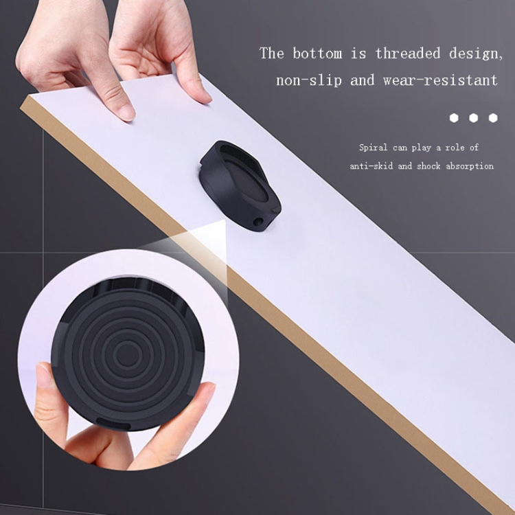 4pcs/set Refrigerator Base Rubber Anti-Sliding Pad Furniture ...