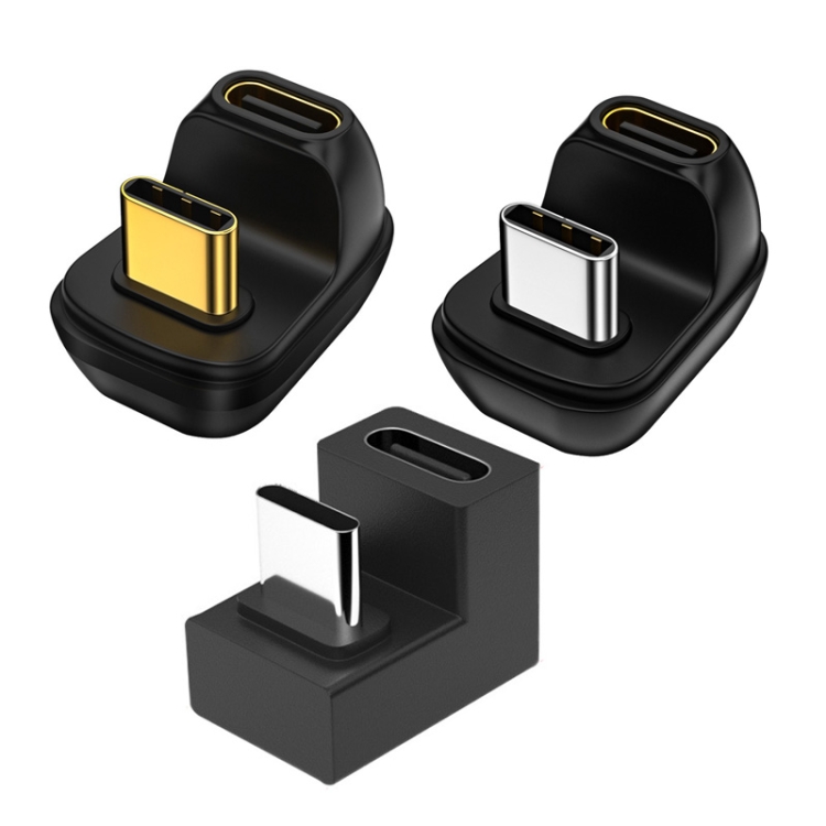U-shaped Elbow Type-C/USB-C Male To Female Data Transfer Charging ...
