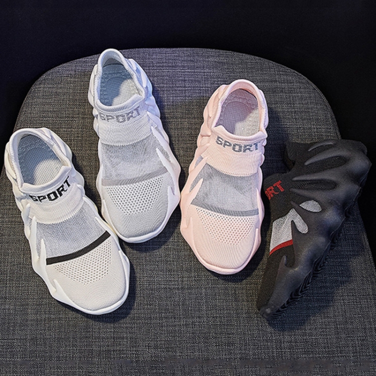 450-11 Summer Mesh Breathable Socks Shoes Flyweave Comfortable Running ...