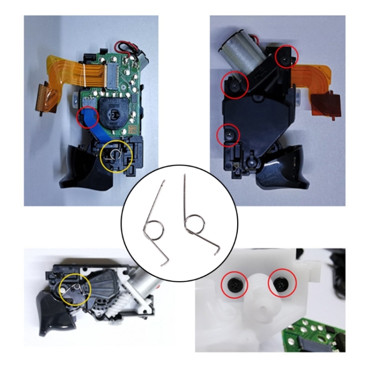 For PS5 Controller 50pcs Replacement Buttons Metal Springs ,Spec: Motor ...