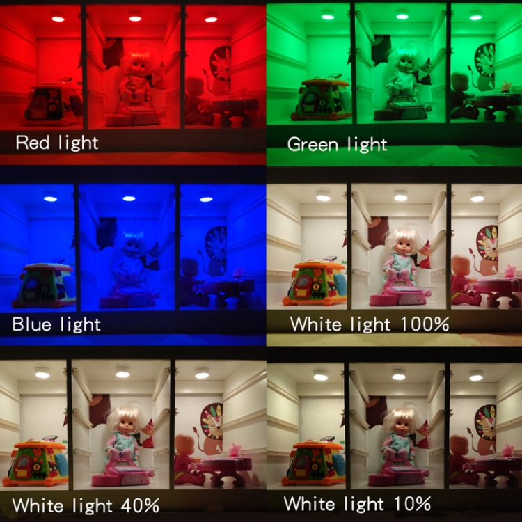 Ambience Pat Light ไฟข้างเตียงป้องกันดวงตา, ไฟกลางคืน, สี: RGBW แสงสี ...