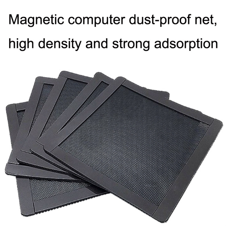 10pcs 12cm With Magnetic Suction PVC Cooling Fan Dust Net Desktop ...