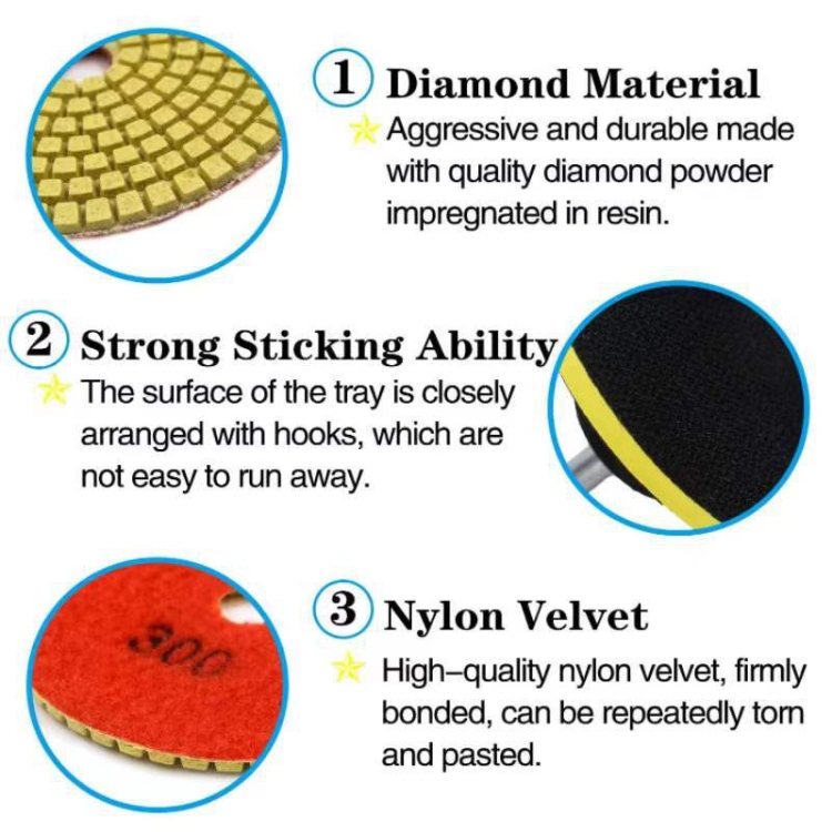 19 in 1 Dali Diamond Tile Cleaning Soft Grinding Disc