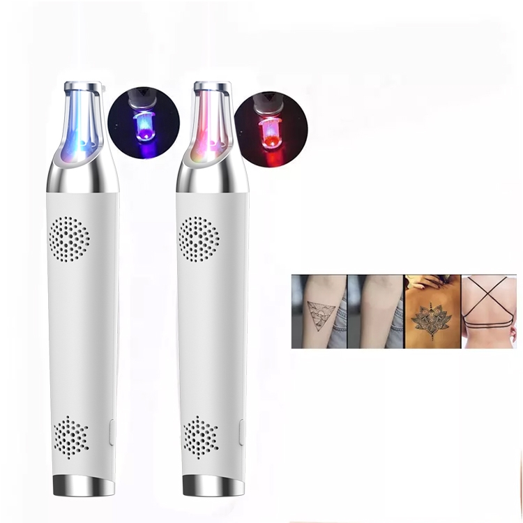 Aa A401 작은 주근깨 및 두더지 제거 펜 문신 및 눈썹 제거 미용 기기 색상 레드 라이트 플러그인