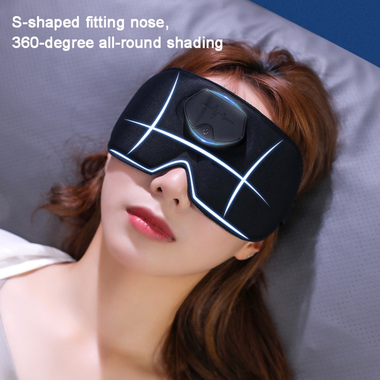Latex Material Smart Massage Eye Mask 3D Eye Protection Device Improve ...