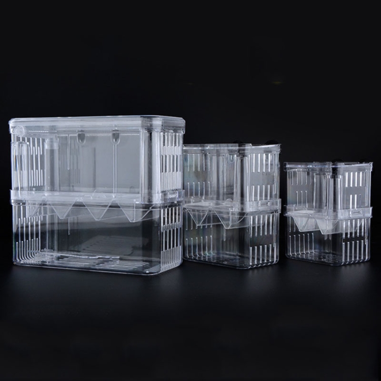 Large Peacock Fish Double Layer Transparent Breeding Isolation Box ...