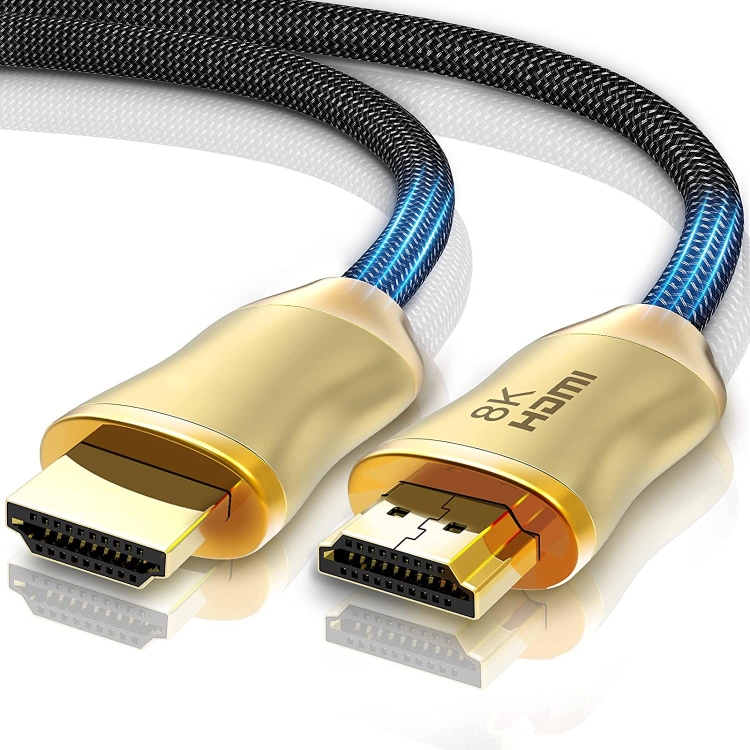 CO-HD801 2m HDMI 2.1 เวอร์ชั่น 8K 60Hz สำหรับ PS4 สายเคเบิลโปรเจคเตอร์ ...