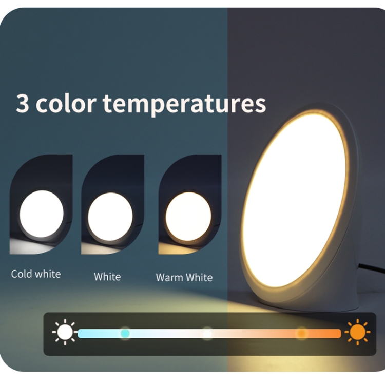 JSK-SL02 LED SAD Touch Timing Stepless Dimming Therapy อารมณ์โคมไฟตั้ง ...