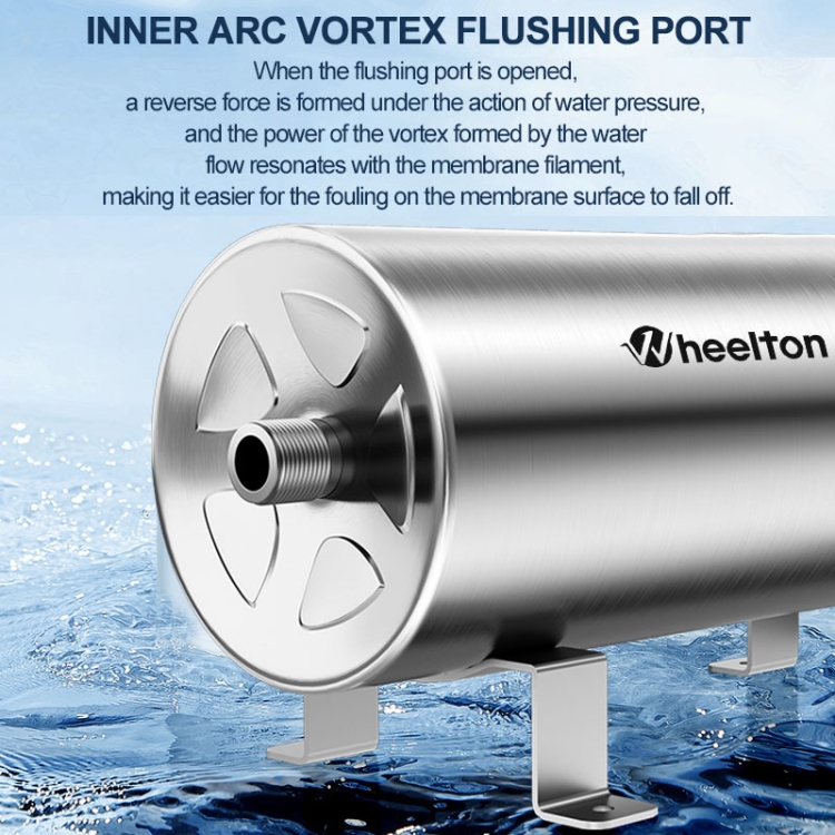 WHEELTON WHT-UF1000 가정용 정수기 고유량 파이프라인 필터