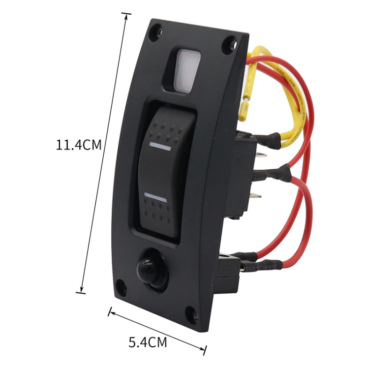 Marine Self-Locking Resetting Switch With Overload Protection Indicator ...