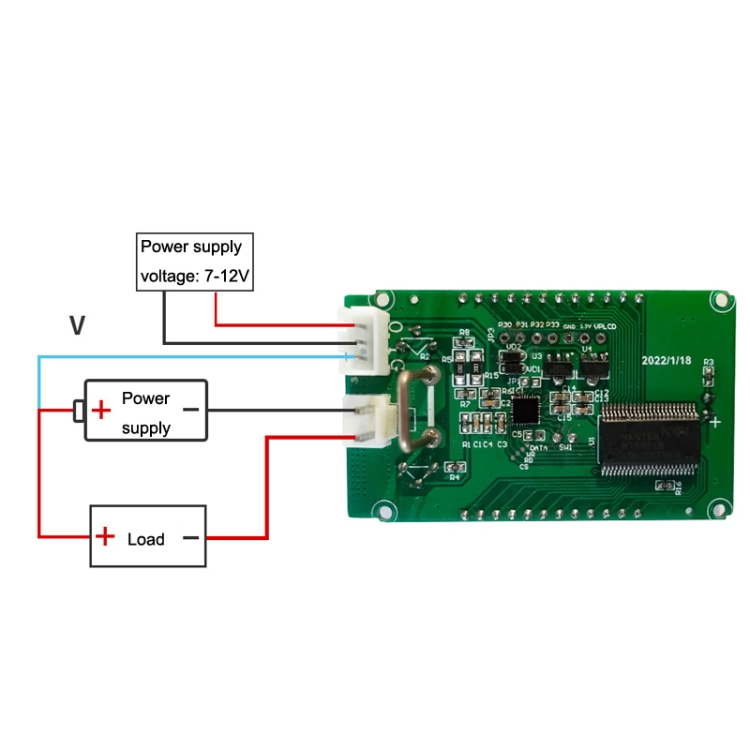 Deek-Robot X12872 100V 10A Digital 250W Power Meter Digital Display ...