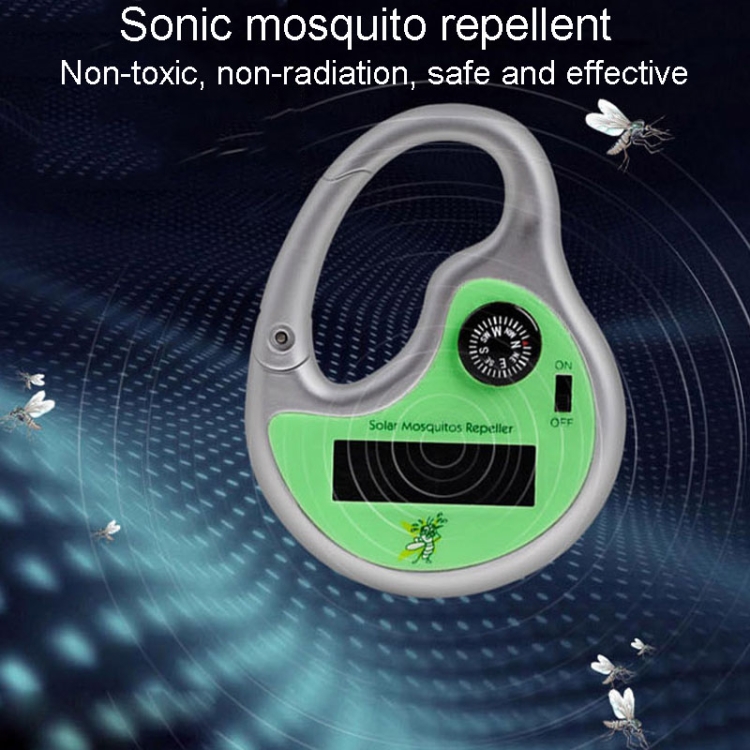 Outdoor Ultrasonic Mosquito Repeller Portable Solar Charging Mosquitoes ...